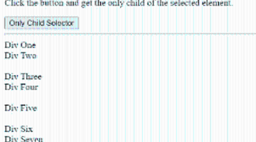 jQuery :only-child セレクタ - 唯一の子要素を正確に選択する - ITチュートリアル