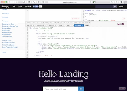 Bootstrap UI エディター - ITチュートリアル