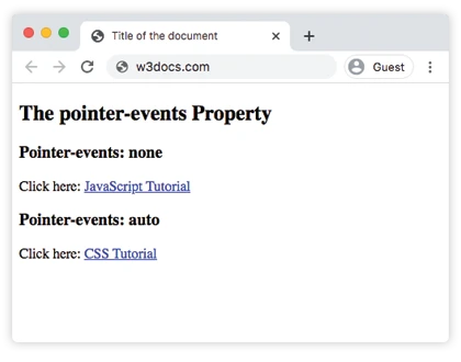 CSS pointer-events 属性詳解: 要素のマウスイベントへの反応を制御する - ITチュートリアル