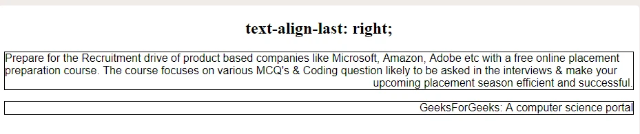 CSS text-align-last 属性詳解：最終行のテキスト配置を制御する - ITチュートリアル