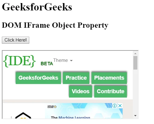 HTML DOM iframe オブジェクト: ウェブページに他のページを埋め込むための便利なツール - ITチュートリアル