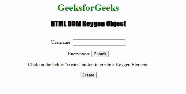 HTML DOM Keygen オブジェクト详解 - ITチュートリアル
