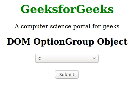 HTML DOM optgroup オブジェクト詳解：ドロップダウンリストのグループ化を簡単にマスター - ITチュートリアル