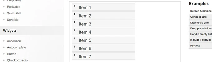 jQuery UI Sortable - 簡単に要素をドラッグ＆ドロップで並べ替え - ITチュートリアル