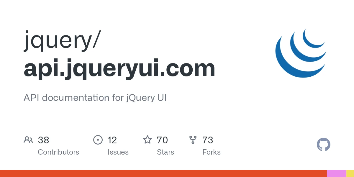 jQuery UI API ドキュメント構造解析：完璧なユーザーインターフェースを構築するための強力なツール - ITチュートリアル
