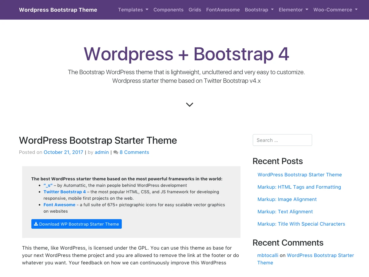 WordPress Bootstrap テーマ：完璧なウェブサイトを構築するための強力なツール - ITチュートリアル